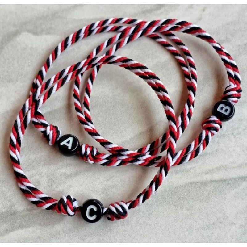 Jual Gelang tridatu inisial alfabet bisa custom gelang tridatu original ...