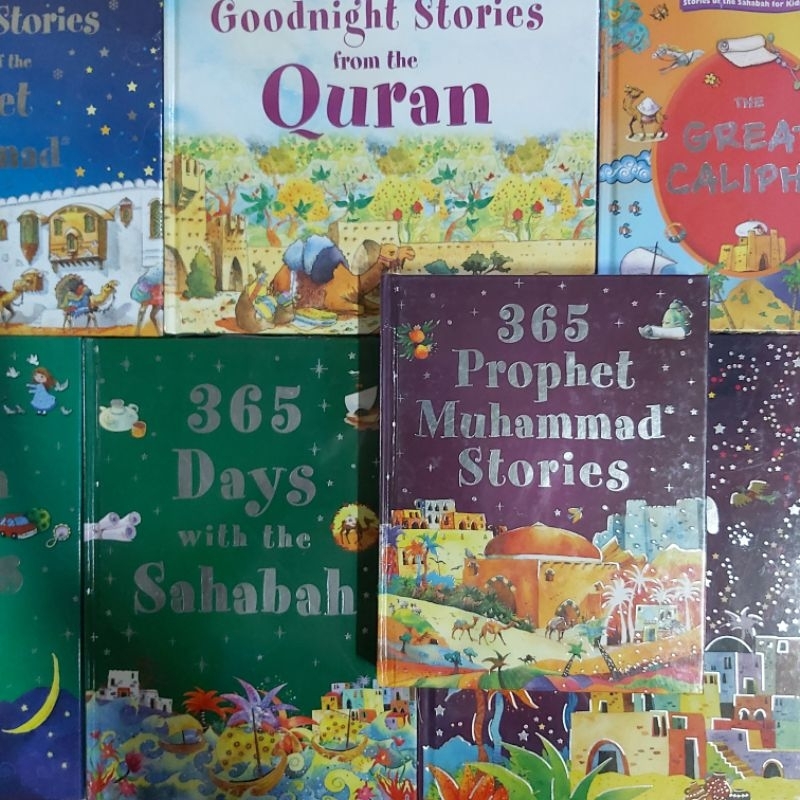 Jual Buku Original Kisah Islami Anak 365 Prophet Muhammad ☆ 365 Hadith Stories ☆ 365 Sahabah ...