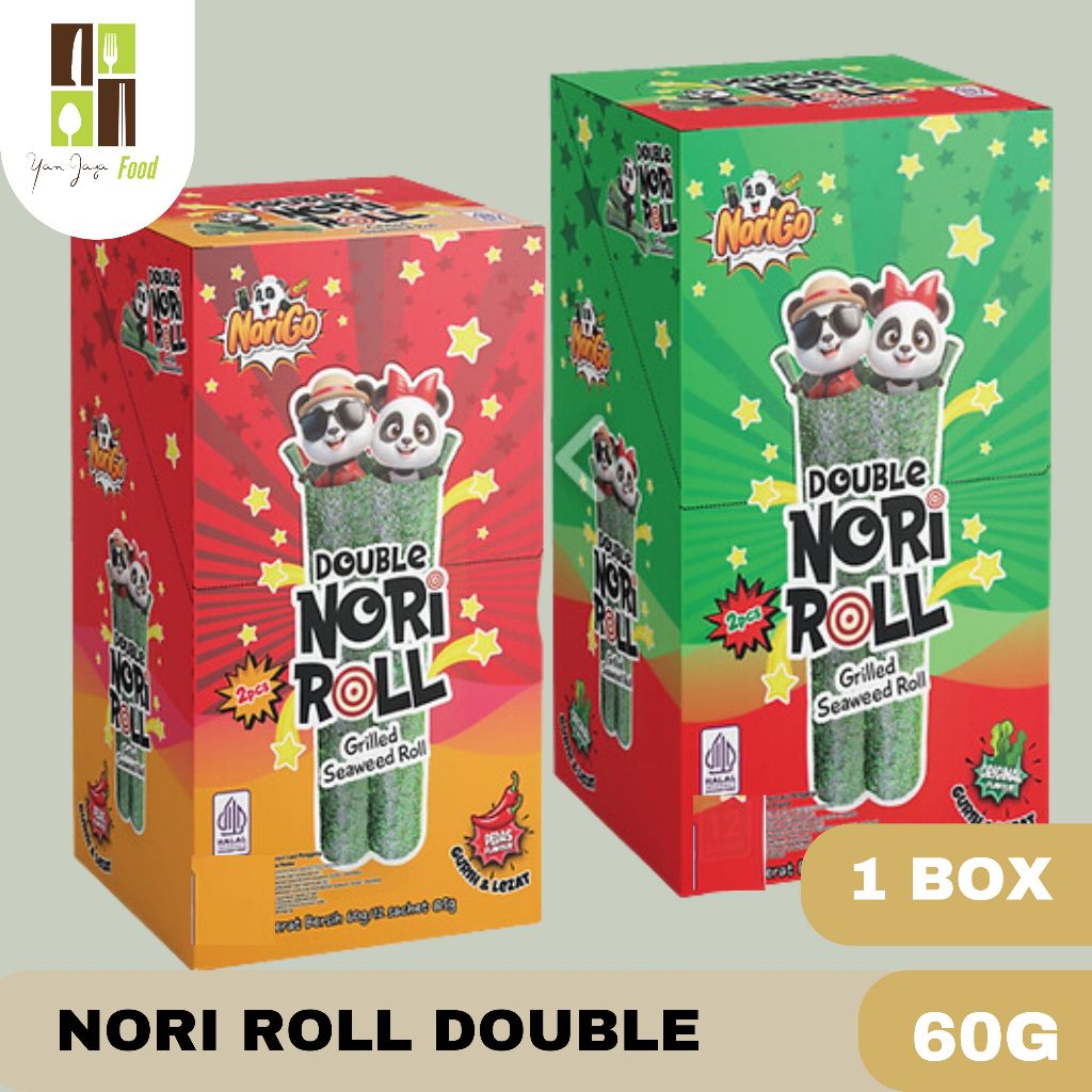 Jual Nori Go Nori Roll Double / Rumput Laut Panggang / Gulung / Seaweed ...