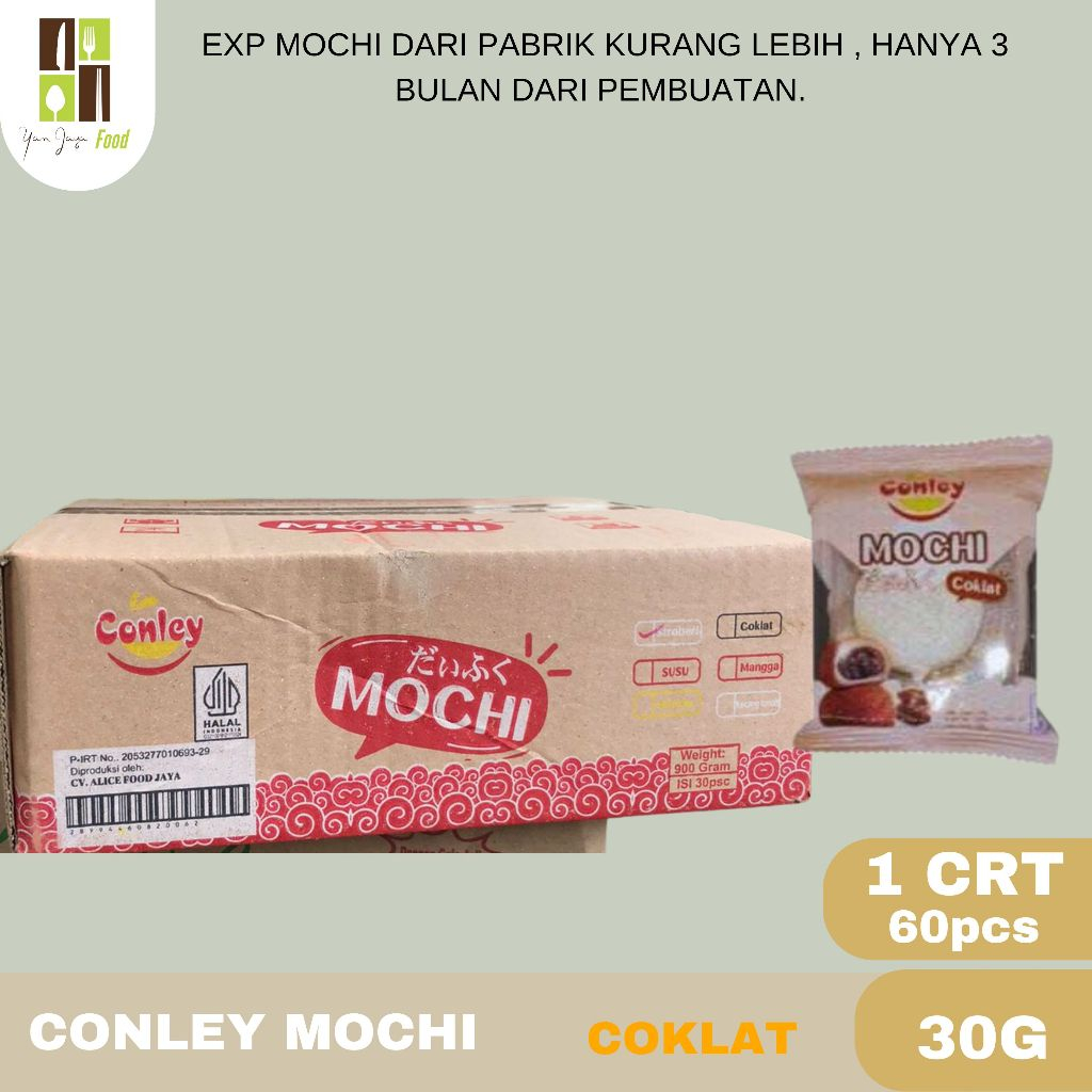 Jual Mochi Conley/ Mochi Jepang/ Mochi Viral / Kue Moci / Lembut / Rasa ...