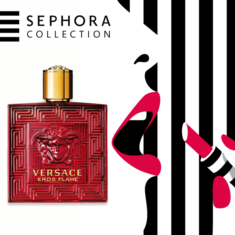 Jual SEPHORA COLLECTION VERSACE EROS FLAME FOR MEN EDP 100 ML/EROS EDT ...
