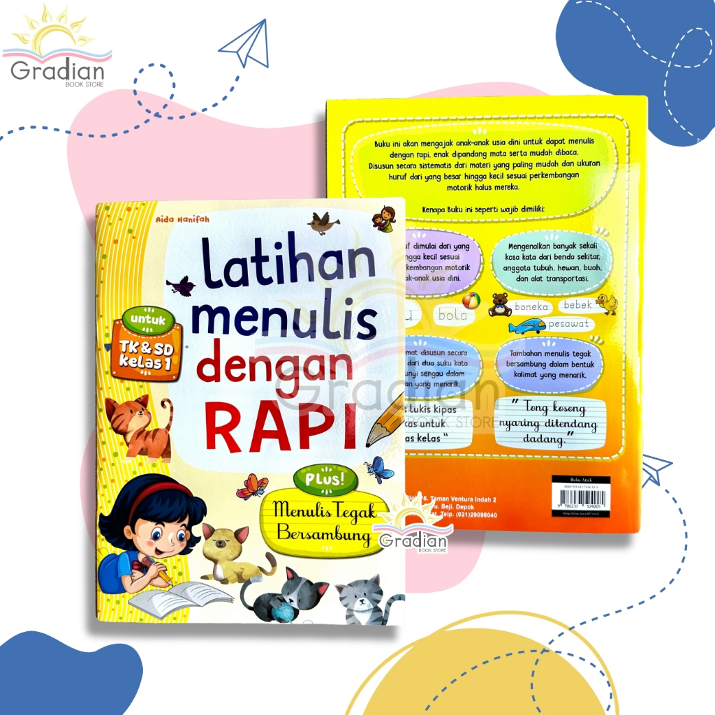 Jual Buku Latihan Menulis dengan Rapi plus Menulis Tegak Bersambung ...