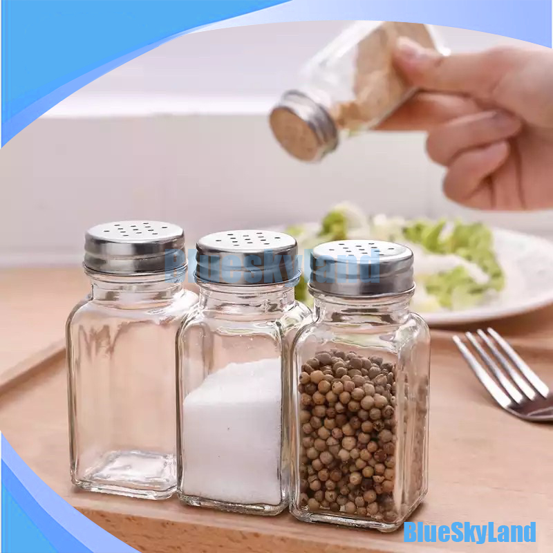 Jual Botol Kaca Mini Tempat Aneka Bumbu Garam Merica Lada Wadah ...