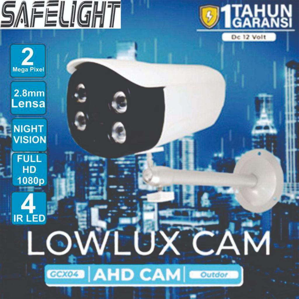 Jual CCTV OUTDOOR BELI 2 DISCOUNT 20% GCX02-M20 LENSA 3.6 MM CCTV ...