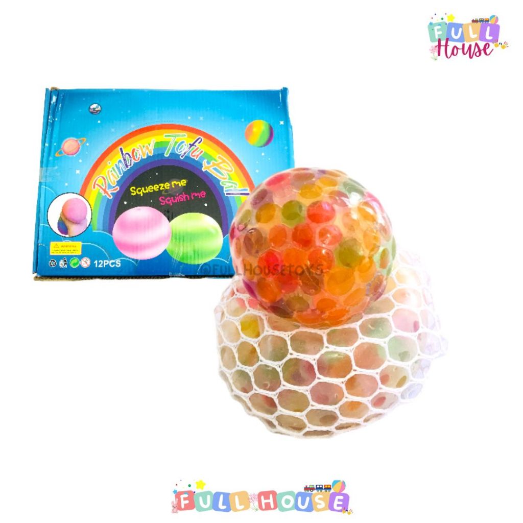 Jual Mainan Bola Anggur Jaring Anti Stress Relieving Squishy Mesh Ball ...