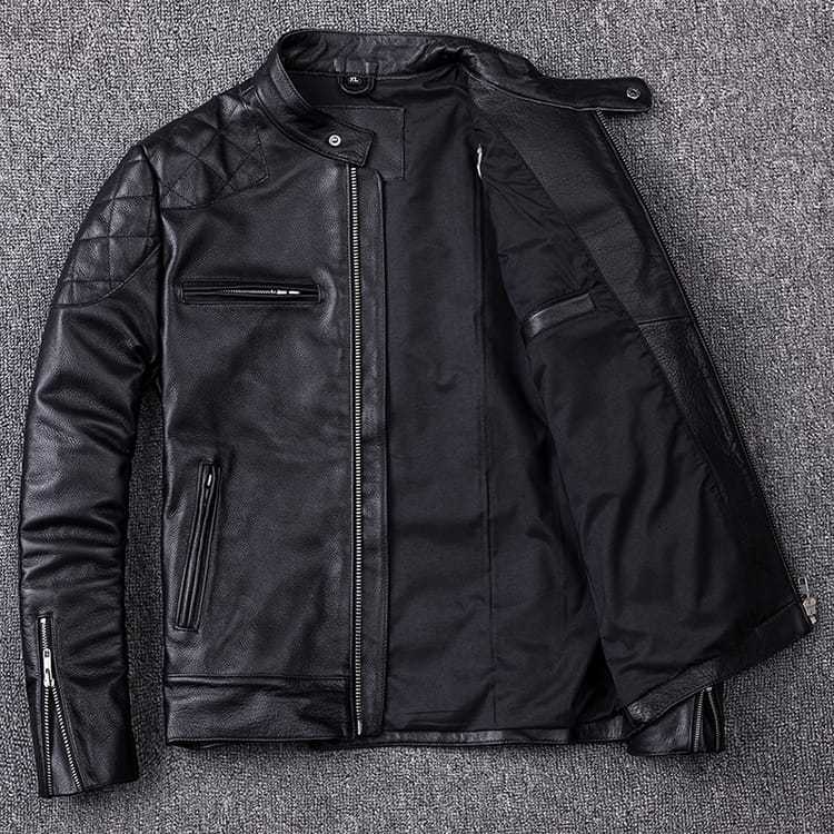 Jual Jacket pria kulit domba asli premium - mantel kulit domba original ...