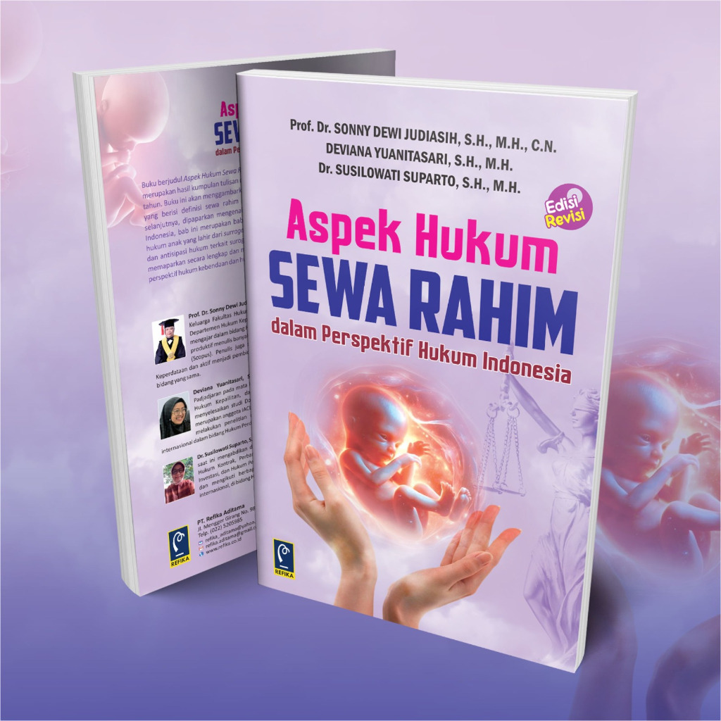 Jual Aspek Hukum Sewa Rahim Dalam Perspektif Hukum Indonesia Edisi Revisi - Sonny Dewi Judiasih ...
