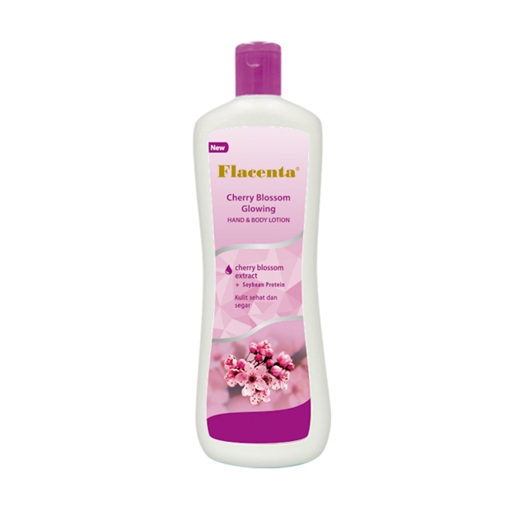 Jual FLACENTA HAND AND BODY LOTION CHERRY BLOSSOM EXTRACT 500 ML ...