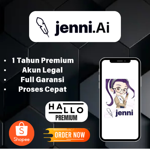 Jual Jual Jenni Ai Premium 1 Tahun Full Garansi Proses Cepat | Shopee Indonesia