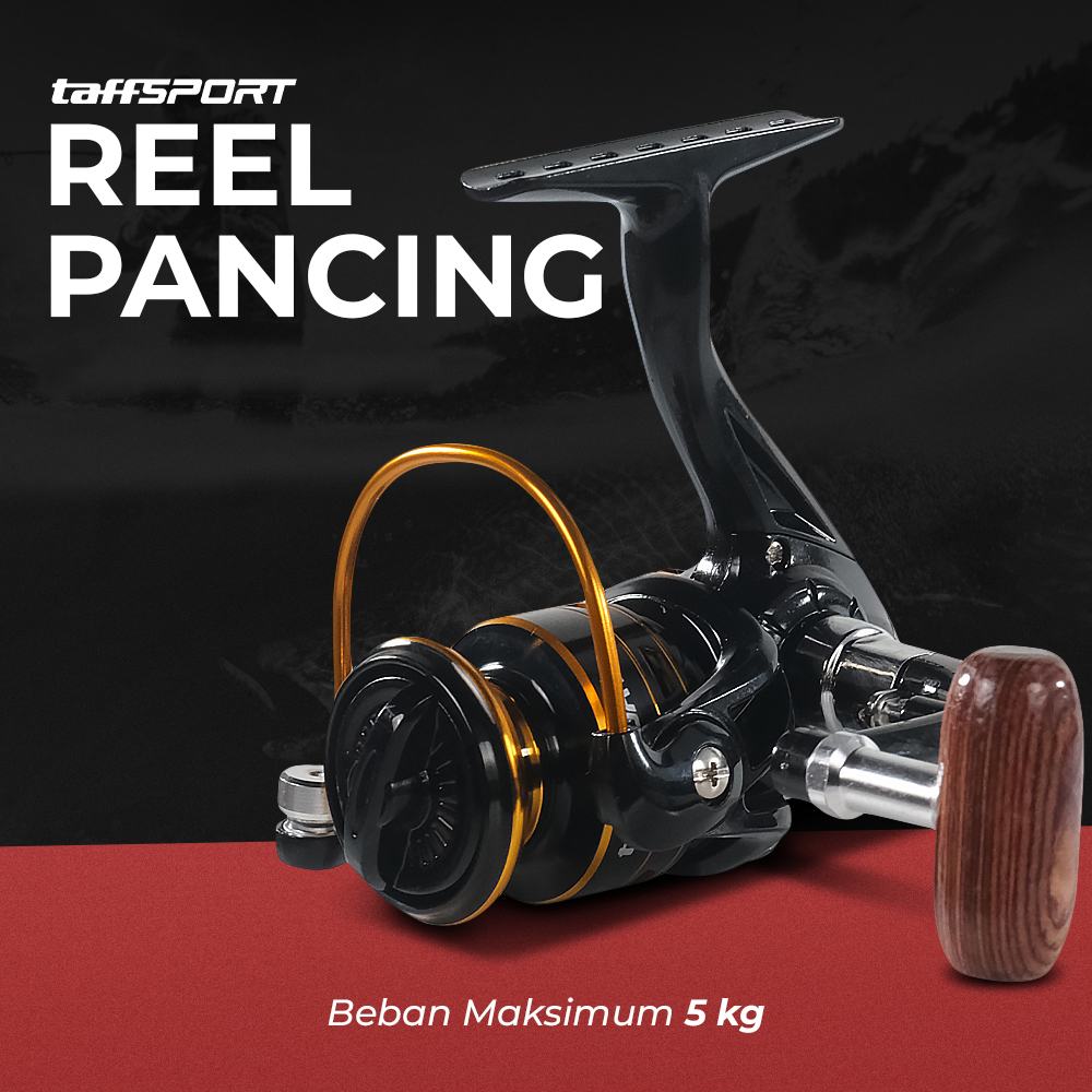 Jual Reel Pancing Spinning Fishing Reel Gear Ratio 5.2:1 - SU800 ...
