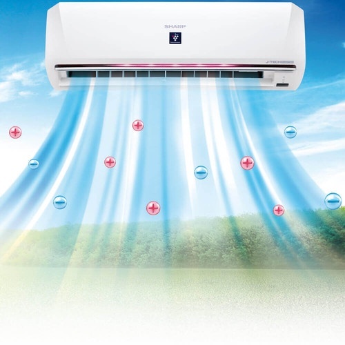 Jual AC Sharp Inverter 1pk type AH-XP10UHY J-Tech Inverter with Plasmacluster Series BATAM ...