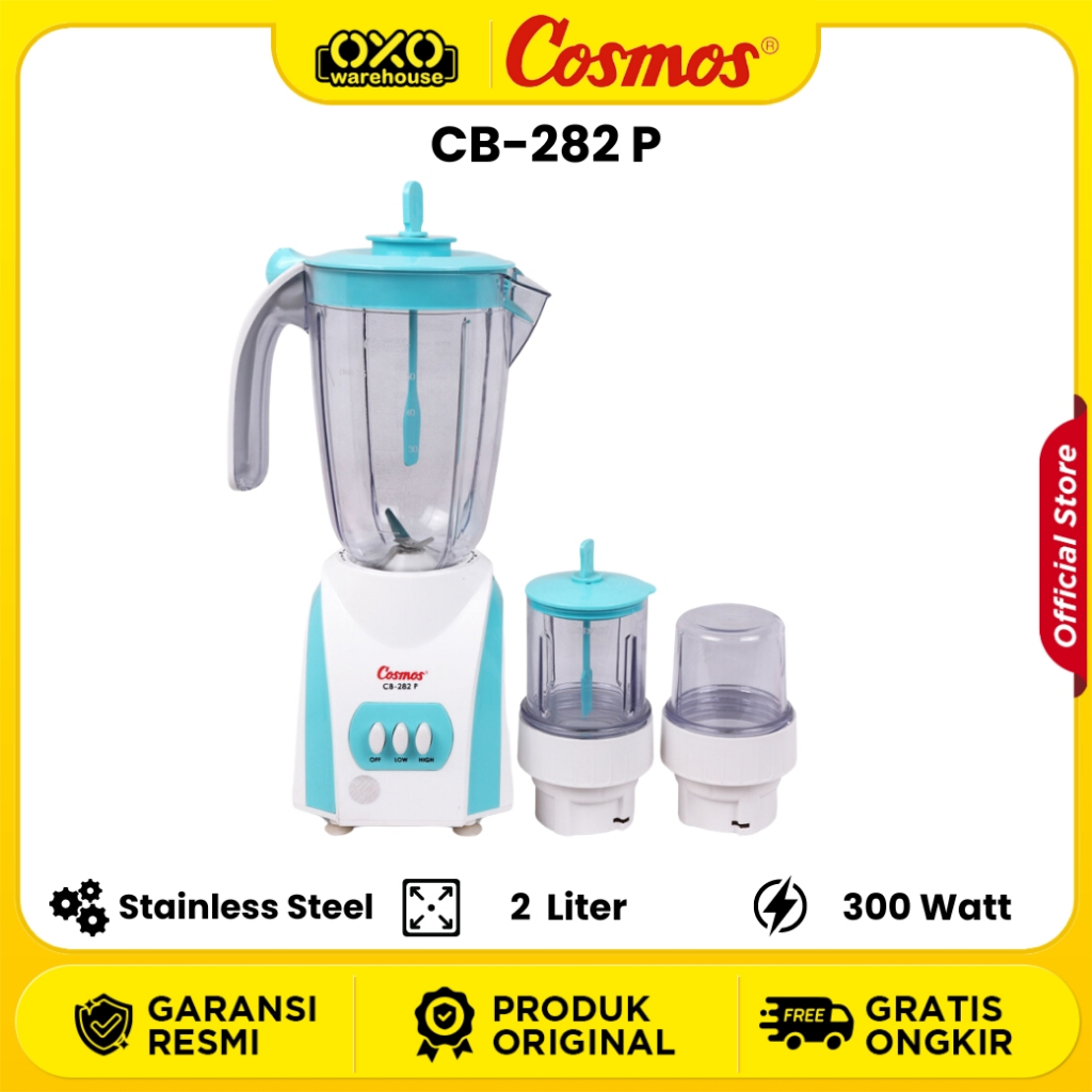 Jual Cosmos Blender 2 Liter CB-282P Garansi Resmi | Shopee Indonesia
