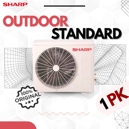 Jual OUTDOOR AC SHARP AH-A9BBY SPLIT 1 PK STANDARD BARU | Shopee Indonesia
