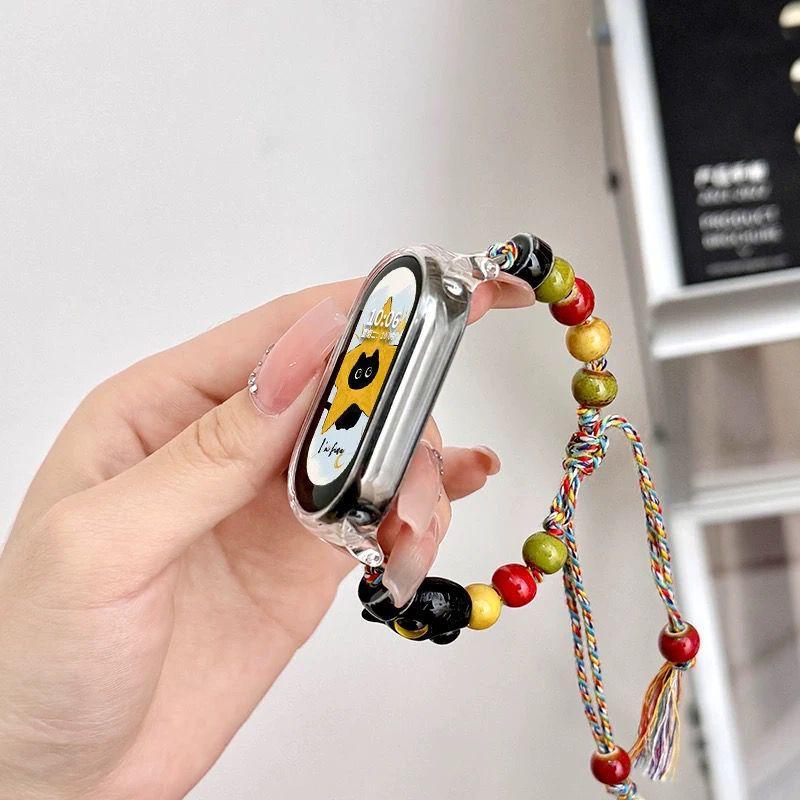 Jual Cute Strap Teleskopik Xiaomi Redmi Band 2 / Tali Pengganti Mi Smart 8 Active Besi Motif ...
