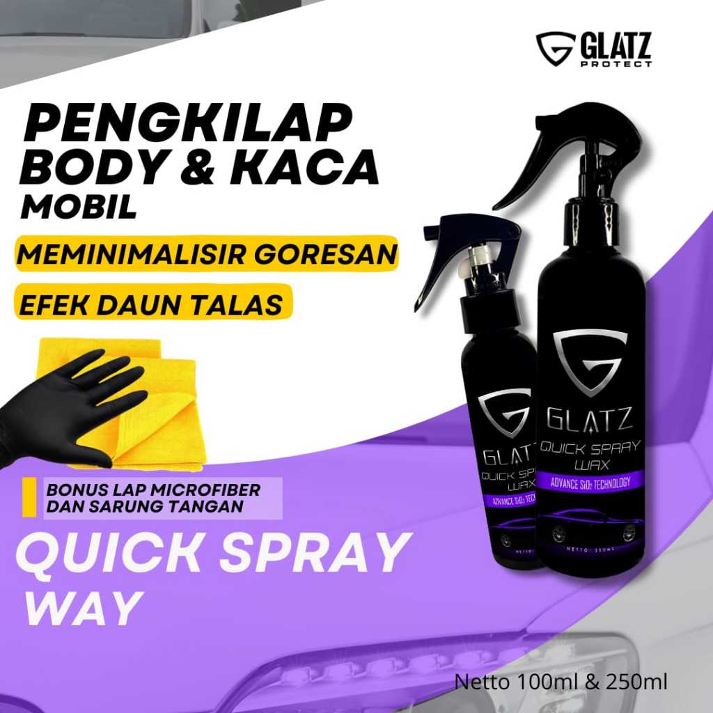 Jual Pengkilap Serbaguna Kaca Body Kendaraan Mobil Semprotan Instan ...
