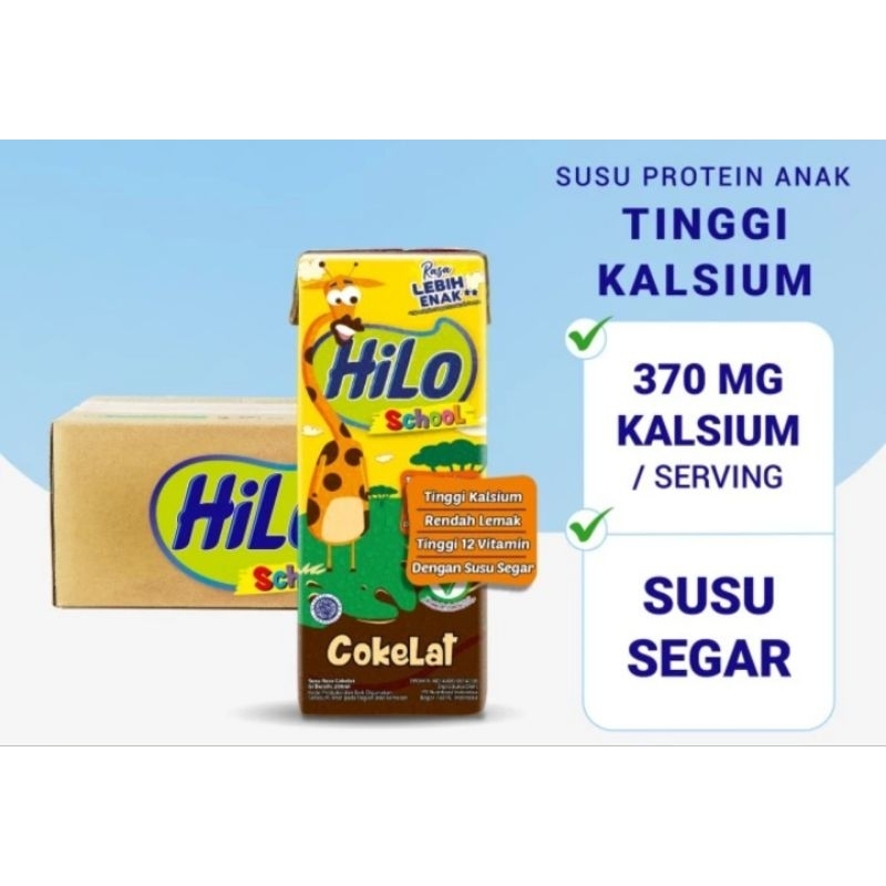 Jual Hilo RTD School 200gr / Hilo Teen Coklat 200 gr READY TO DRINK ...