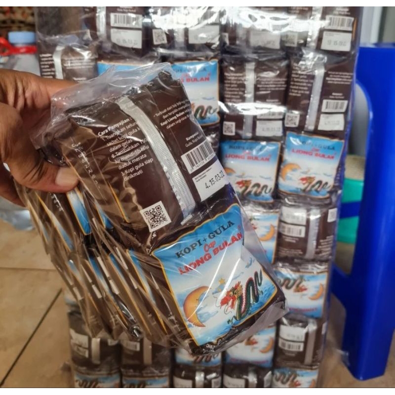 Jual 1 renceng (10 pcs) - KOPI cap LIONG BULAN plus GULA / kopi liong ... Jual 1 renceng (10 pcs) - KOPI cap LIONG BULAN plus GULA / kopi liong ...