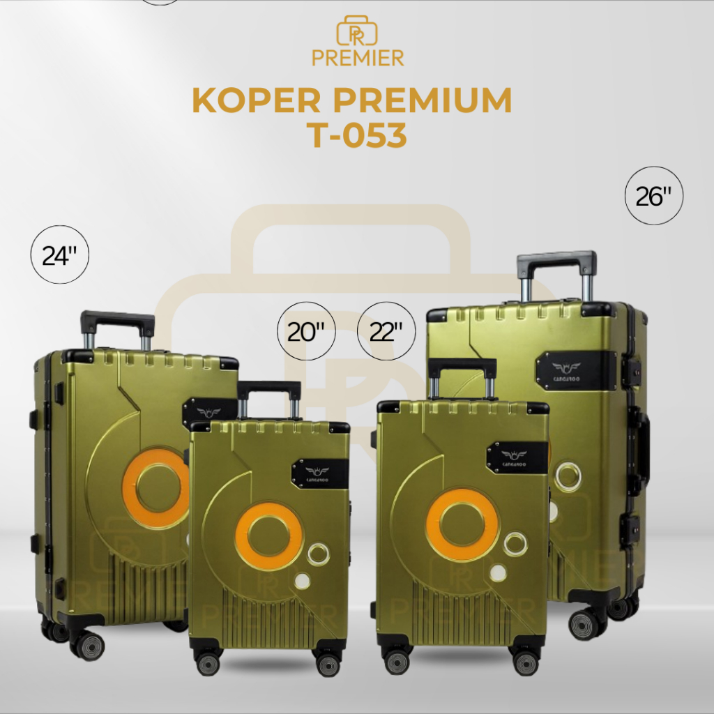 Jual PREMIER - Koper Premium T053 20/22/24/26 inch Full Polycarbonate ...