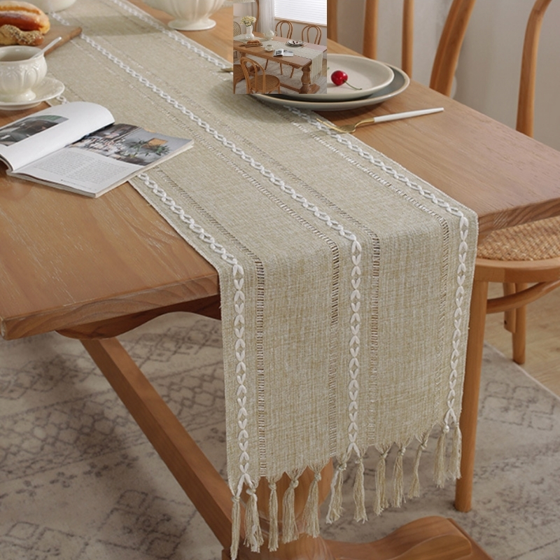 Jual Blou Table Runner Nordic Premium Taplak Meja Makan Rajut Taplak ...