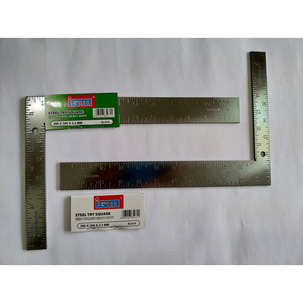 Jual SIKU METER HEAVY DUTY BUDY Y2-044 ( 200X300X2MM) /SIKU TUKANG ...