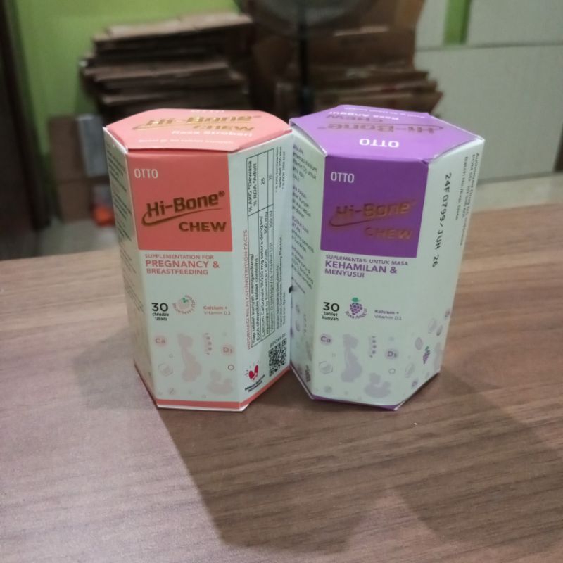 Jual HI-BONE ACTIVE 30 TABLET KUNYAH / SUPLEMEN MAKANAN (strawberry ...