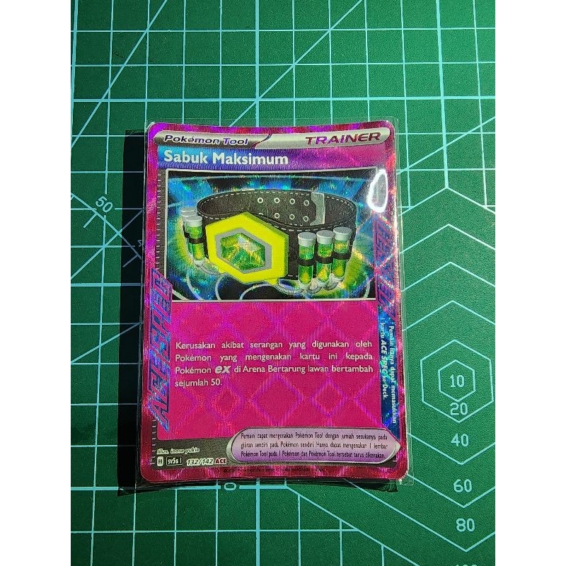 Jual Sabuk Maksimum ace trainer sv5s kartu pokemon tcg indonesia ...