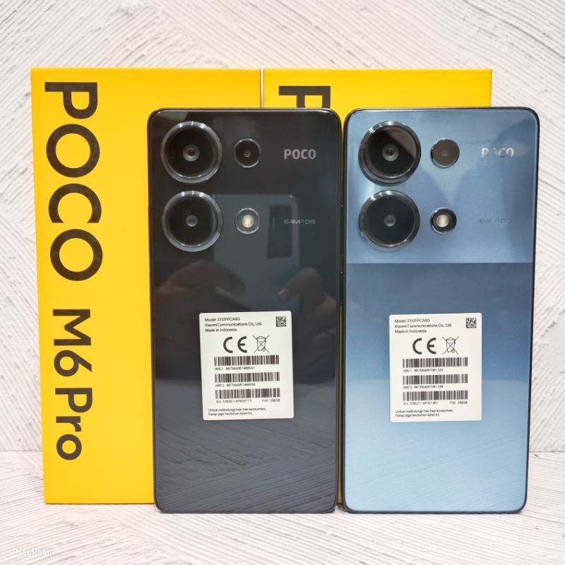 Jual Poco M6 Pro 8/256 GB Handphone Second Bekas Fullset | Shopee Indonesia