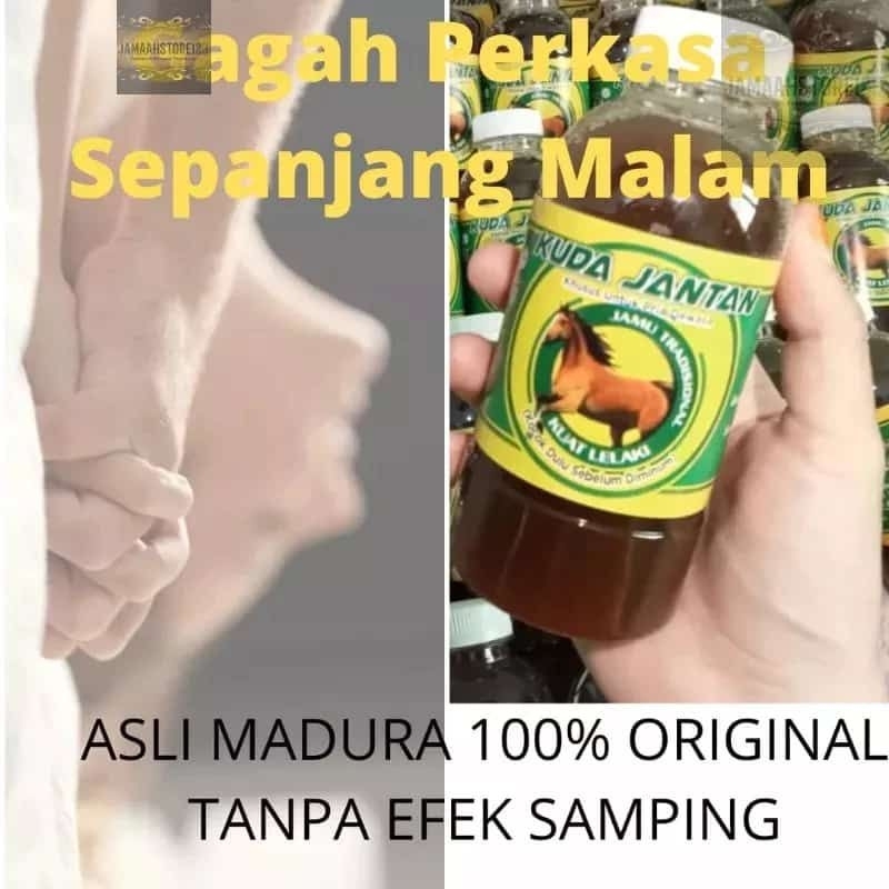 Jual Jamu kuat Pria Cap Kuda Jantan | Ramuan Madura Asli Khusus Pria ...