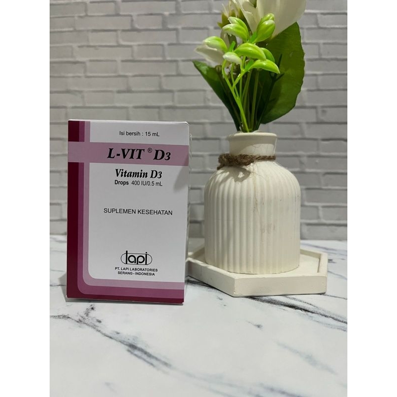 Jual L-VIT D3 400 IU/0.5 Ml DROP 15 ML | Shopee Indonesia