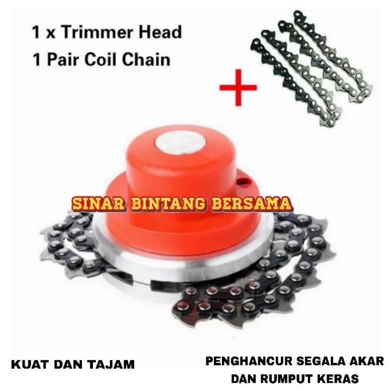 Jual KEPALA MATA PISAU MESIN POTONG RUMPUT MODEL RANTAI | Shopee Indonesia