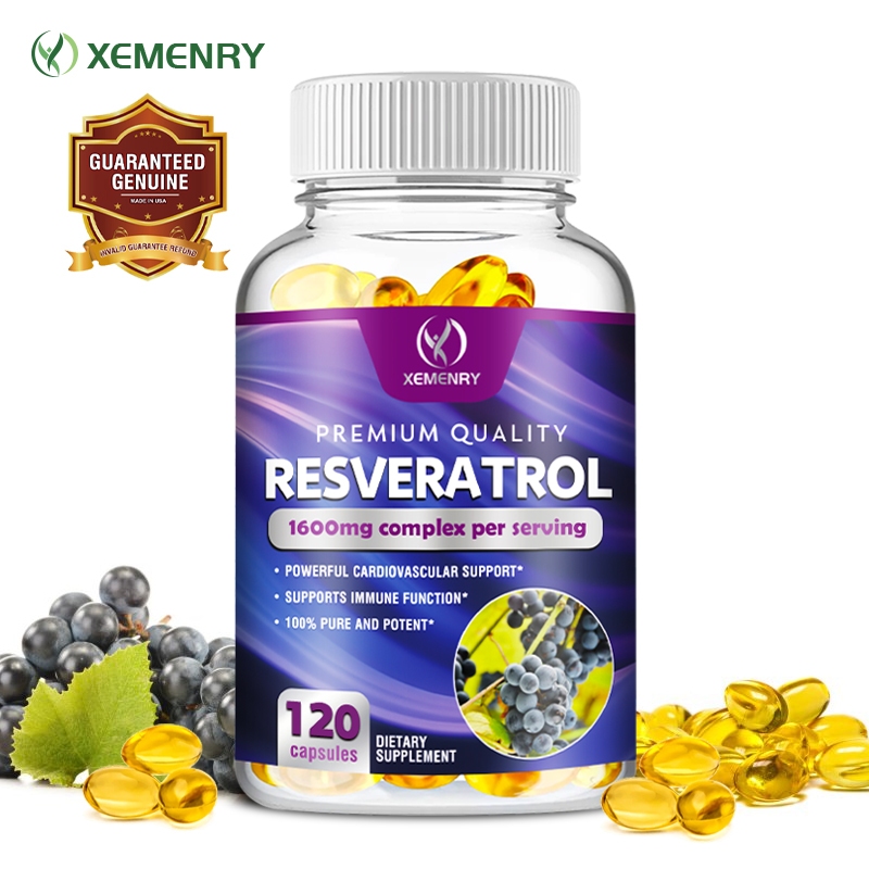 Jual Resveratrol 1600 mg, mendukung kesehatan jantung dan sistem ...