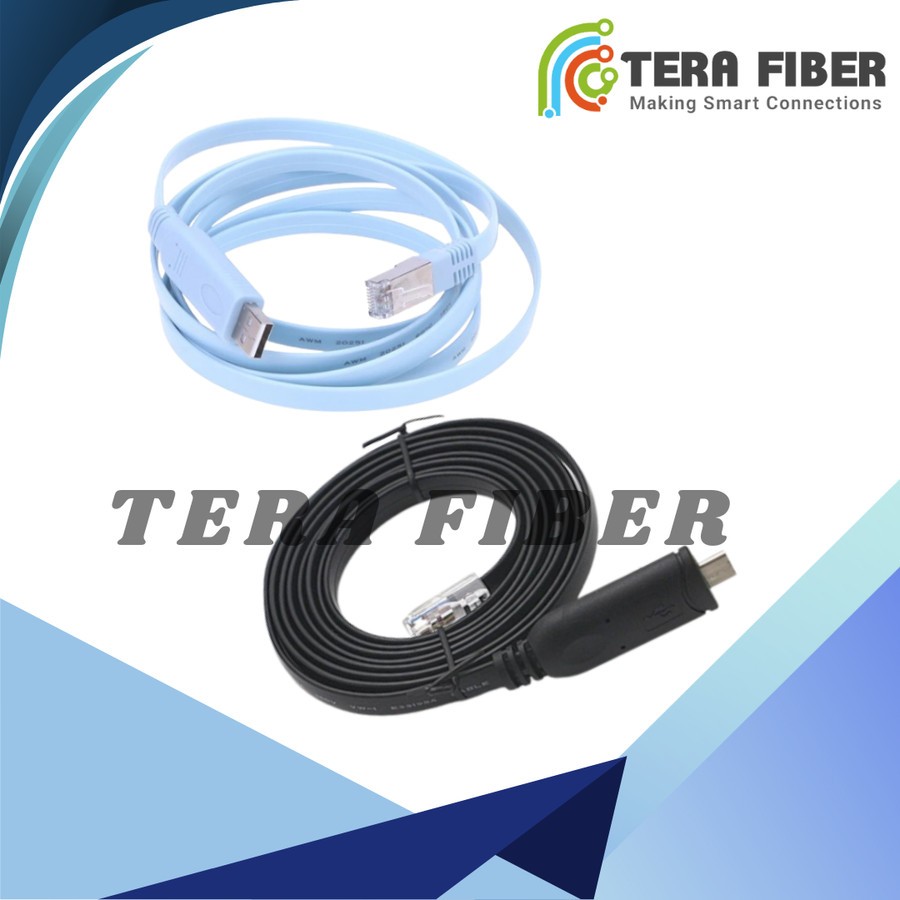 Jual KABEL CONSOLE USB TO RJ45 1,8 METER CHIP T340 / CHIP PL2303 / CHIP ...