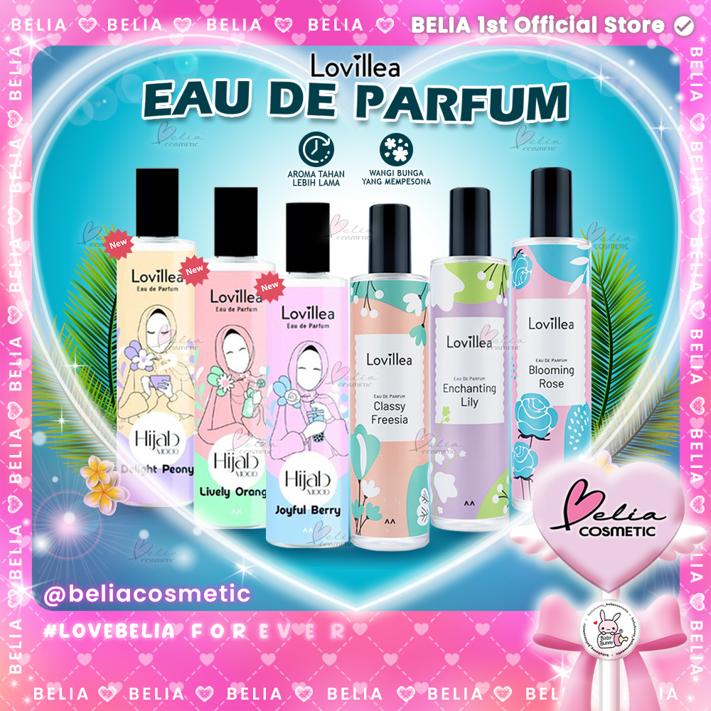 Jual BELIA LOVILLEA Eau De Parfum 100ml | Blooming Rose | Enchanting ...