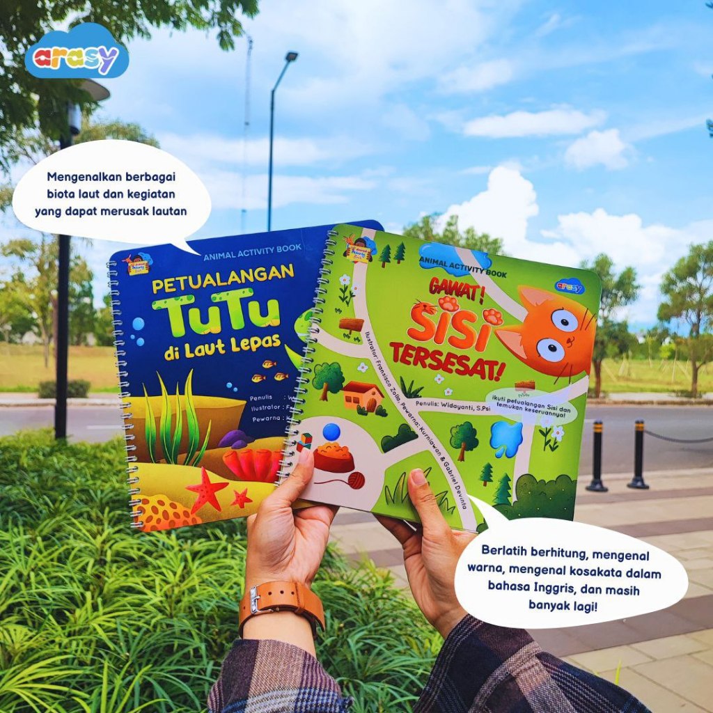 Jual [Ready Stock] Seri Animal Activity Book: Sisi dan Tutu (Wipe and ...