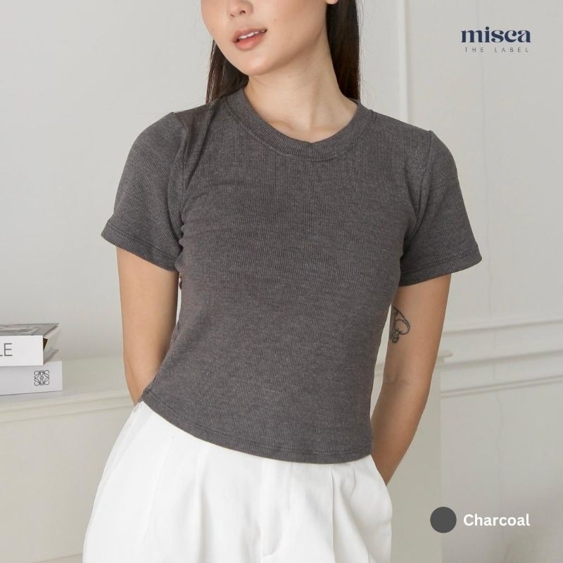 Jual Misca - May Basic Top | Kaos Polos Wanita | Shopee Indonesia