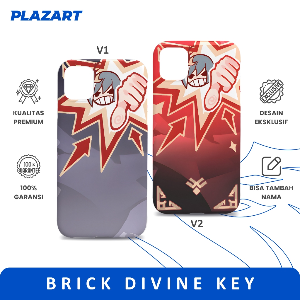 Jual Case Casing HP Brick Divine Key Honkai Impact 3 Semua Tipe ...