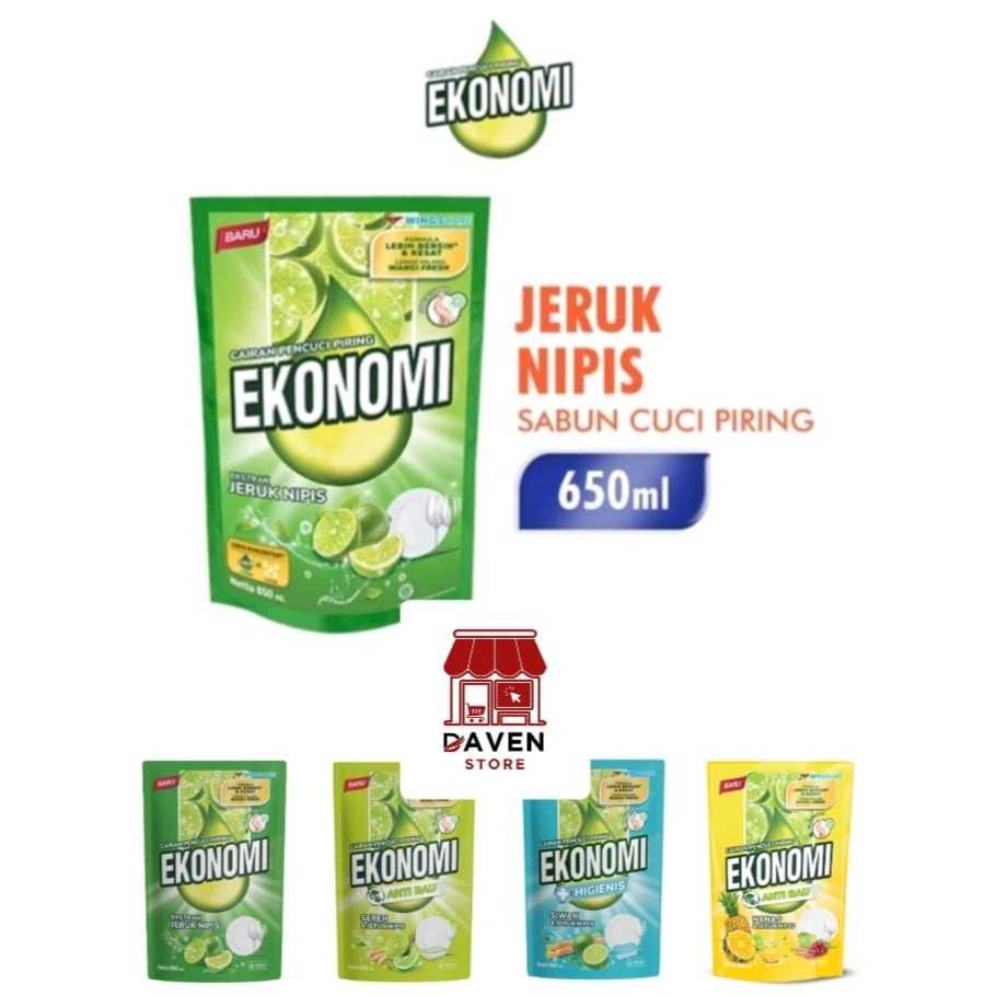 Jual Ekonomi Sabun Cuci Piring 650 ml | Shopee Indonesia