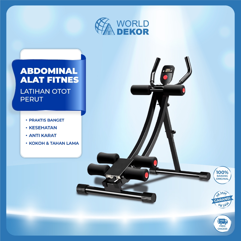 Jual Alat Olahraga Fitness Gym Abdominal Latihan Perut Meningkatkan ...