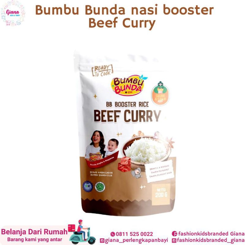 Jual Bumbu Bunda elia-bb booster rice beef curry | Shopee Indonesia