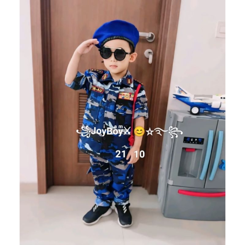 Jual Mugiwara - ONE SET BAJU PROPESI SERAGAM ANAK TK TNI AU / SERAGAM ...