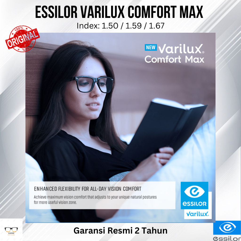 Jual Lensa Kacamata Essilor Progresif Varilux Comfort Max | Shopee ... Jual Lensa Kacamata Essilor Progresif Varilux Comfort Max | Shopee ...