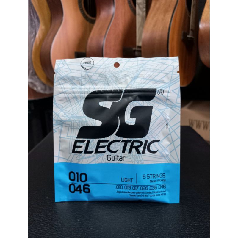 Jual SENAR GITAR SG ELEKTRIK UKURAN 010 | Shopee Indonesia
