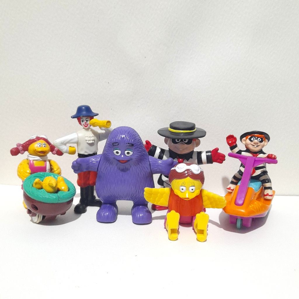 Jual Mainan Happy Meals Karakter Mcd (Second) | Shopee Indonesia