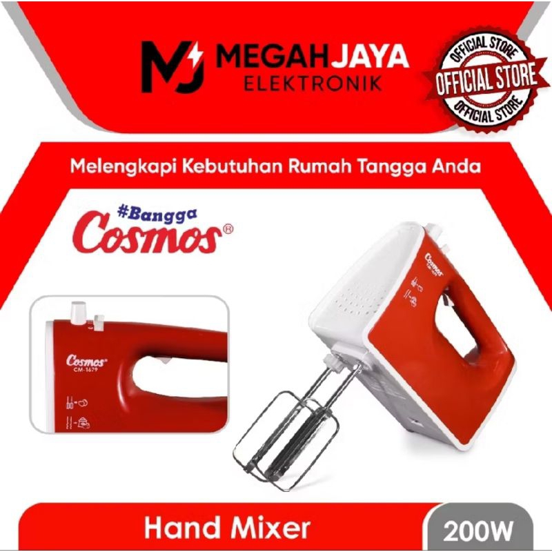 Jual Mixer Tangan Cosmos CM 1679 Terbaru 2024 | Shopee Indonesia