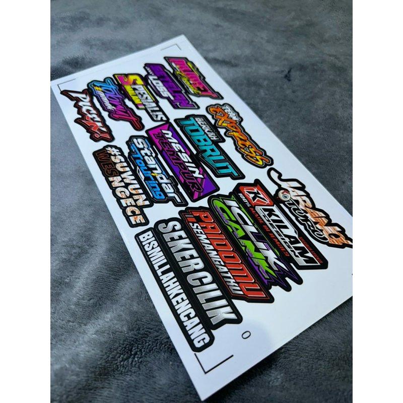 Jual Stiker pack isi 16 v 2 | Shopee Indonesia