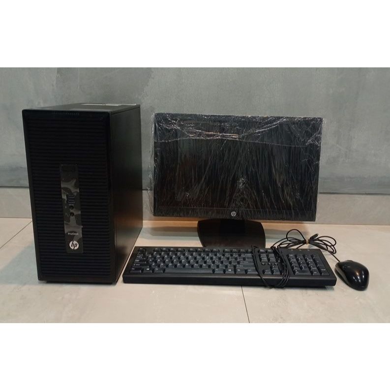 Jual komputer full set core i5 gen 4 Ram 16 GB SSD 128 GB plus layar 19 ...