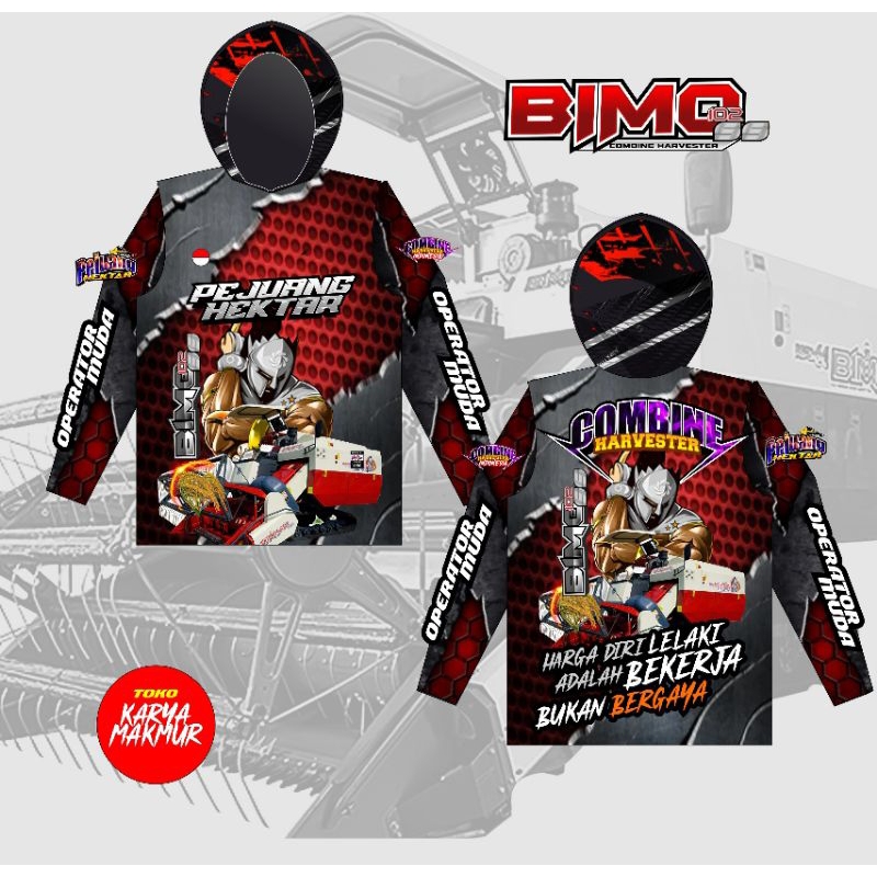 Jual Jersey combine BIMO 102ss bebas costume nama dan gambar sendiri ...