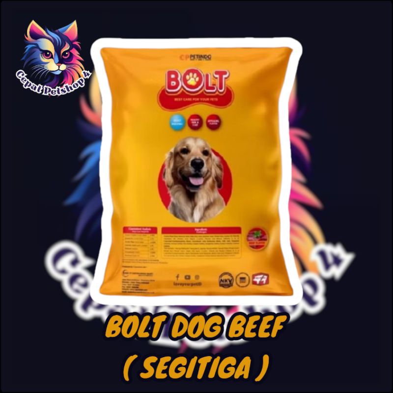 Jual Bolt Dog Repack Paket 5kg - Dog Food Makanan Anjing Kering ...