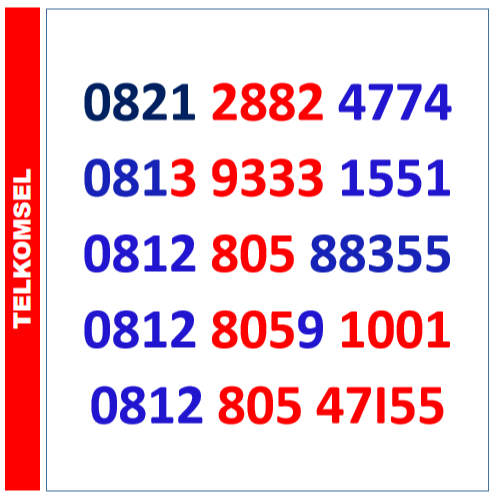 Jual Nomor Cantik telkomsel Simpati No Kartu perdana super murah 10 11 12 digit 4G 5G kartu ...