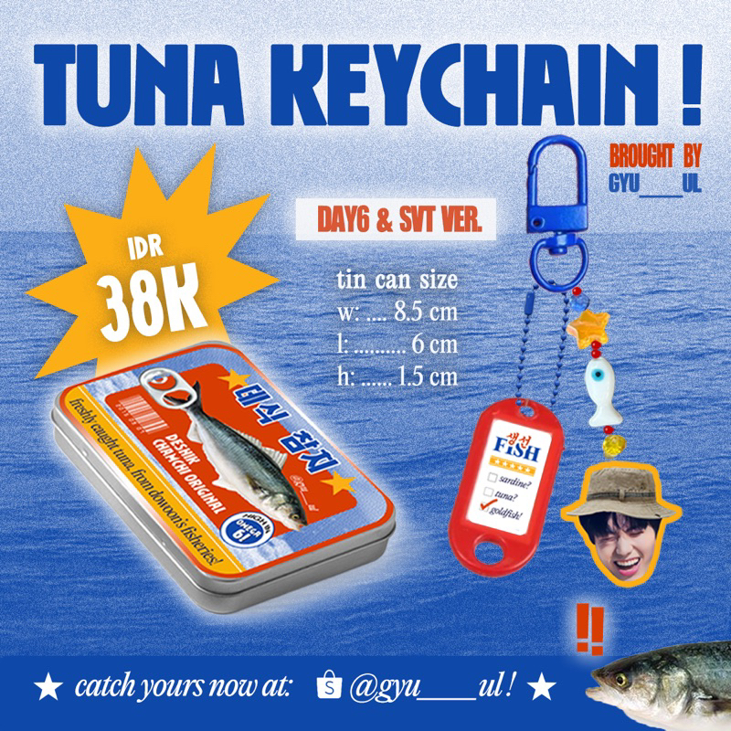 Jual Tuna Keychain — DAY6 & Seventeen Ver. | Shopee Indonesia